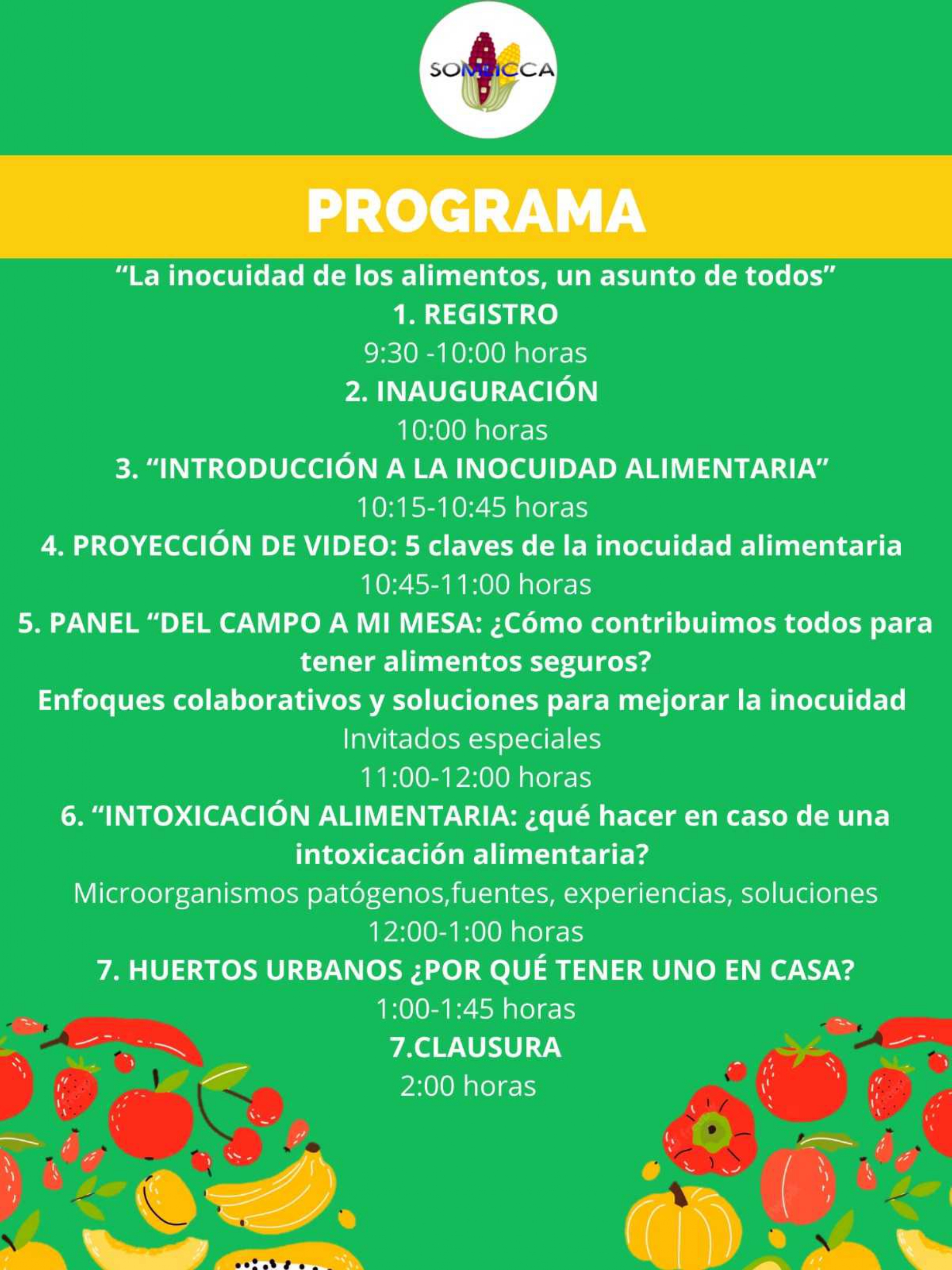 carteles día mundial de la inocuidad comité nuevo león – SOMEICCA